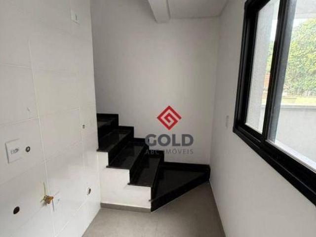 Cobertura com 2 dormitórios à venda, 110 m² por R$ 499.000,00 Parque Erasmo Assunção Santo André