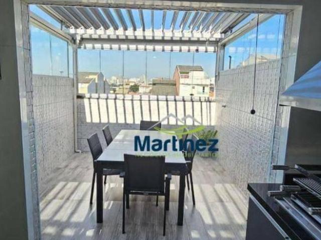 Cobertura com 2 dormitórios à venda, 110 m² por R$ 540.000 Vila Metalúrgica Santo André/SP