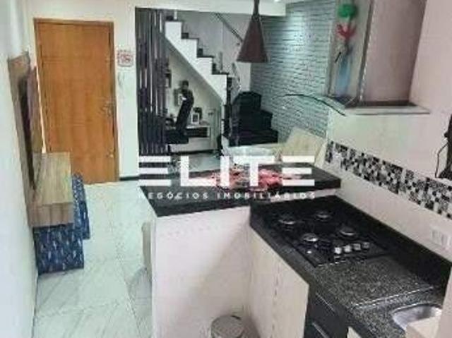 Cobertura com 2 dormitórios à venda, 110 m² por R$ 595.000,00 Vila Scarpelli Santo André/SP