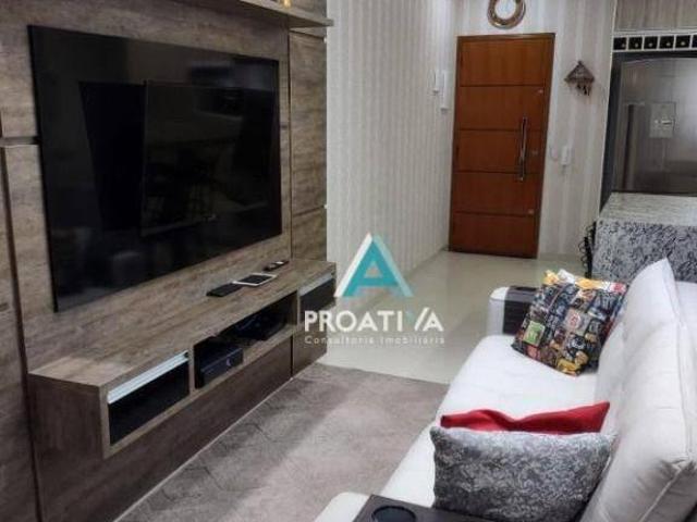 Cobertura com 2 dormitórios à venda, 112 m² Vila Camilópolis Santo André/SP