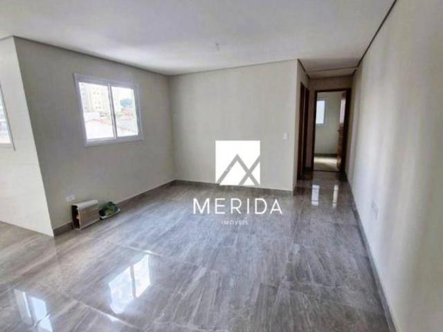 Cobertura com 2 dormitórios à venda, 114 m² por R$ 580.000,00 Vila Valparaíso Santo André/SP