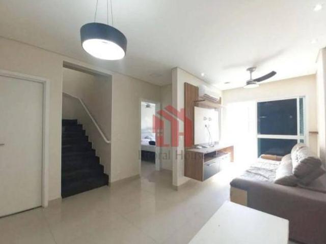 Cobertura com 2 dormitórios à venda, 114 m² por R$ 899.000,00 Marapé Santos/SP
