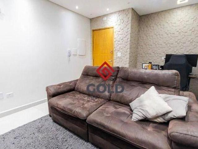 Cobertura com 2 dormitórios à venda, 115 m² Campestre Santo André/SP