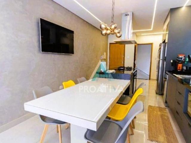 Cobertura com 2 dormitórios à venda, 115 m² por R$ 800.000,00 Campestre Santo André/SP