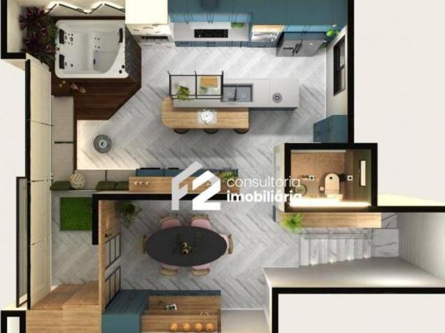 Cobertura com 2 dormitórios à venda, 116 m² por R$ 1.590.000,00 Nova Petrópolis São Bernardo do