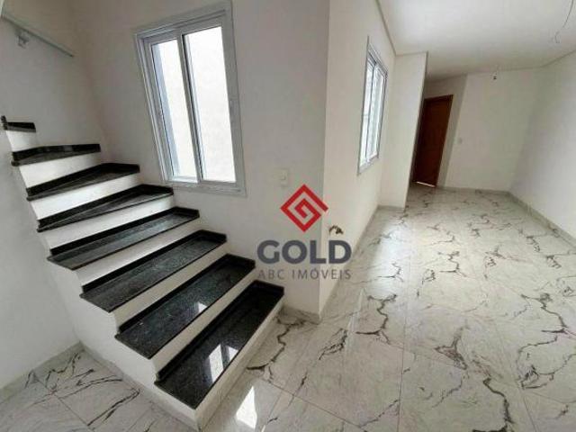 Cobertura com 2 dormitórios à venda, 117 m² por R$ 580.000,00 Vila Metalúrgica Santo André/SP