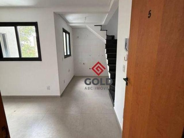 Cobertura com 2 dormitórios à venda, 120 m² por R$ 529.000,00 Parque Erasmo Assunção Santo André