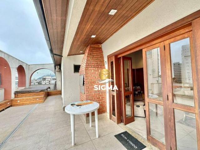 Cobertura com 2 dormitórios à venda, 120 m² por R$ 780.000 Jardim Astúrias Guarujá/SP