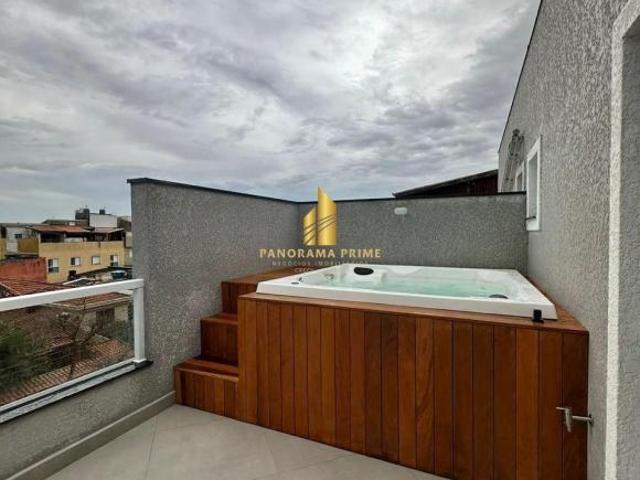 Cobertura com 2 dormitórios à venda, 120m² Vila Linda Santo André/SP
