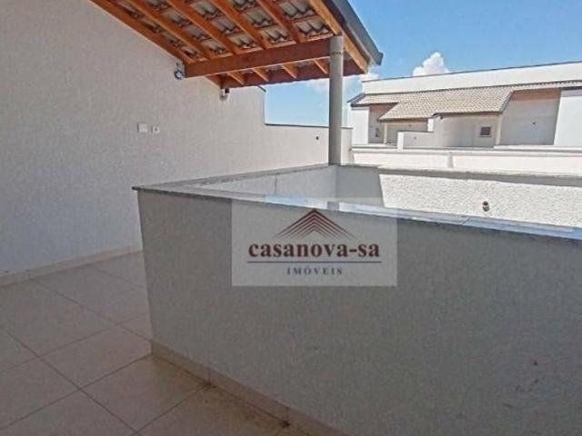 Cobertura com 2 dormitórios à venda, 122 m² por R$ 535.000 Vila Pires Santo André/SP
