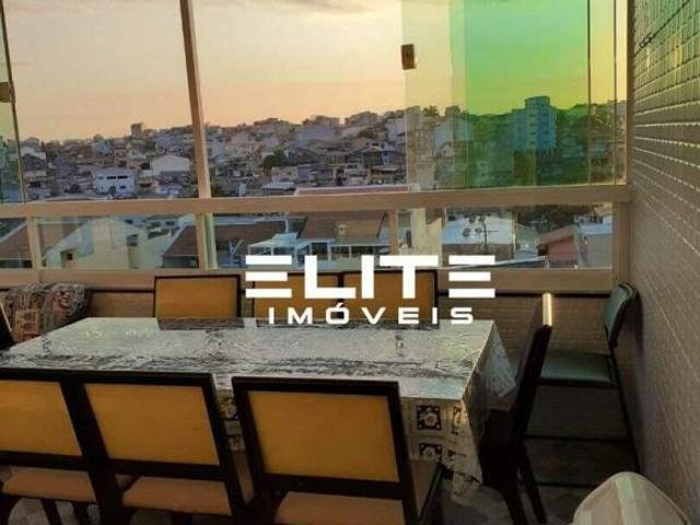 Cobertura com 2 dormitórios à venda, 124 m² Vila Linda Santo André/SP