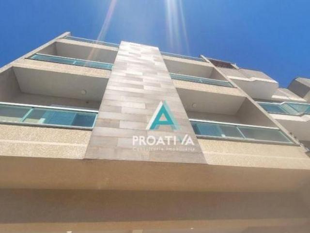 Cobertura com 2 dormitórios à venda, 124 m² Vila Tibiriçá Santo André/SP