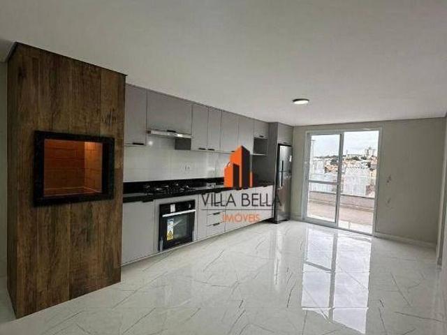 Cobertura com 2 dormitórios à venda, 124 m² por R$ 659.000,00 Vila Linda Santo André/SP