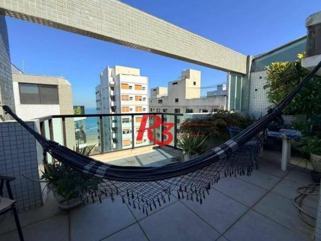 Cobertura com 2 dormitórios à venda, 131 m² por R$ 1.350.000,00 Boqueirão Santos/SP
