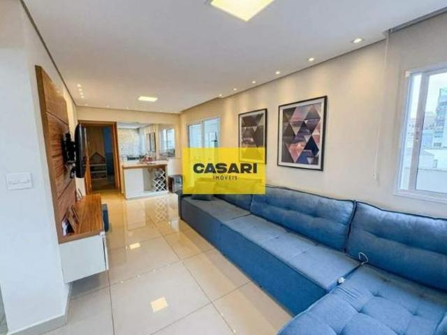 Cobertura com 2 dormitórios à venda, 137 m² Jardim do Mar São Bernardo do Ca