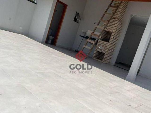 Cobertura com 2 dormitórios à venda, 140 m² por R$ 520.000,00 Jardim Utinga Santo André/SP