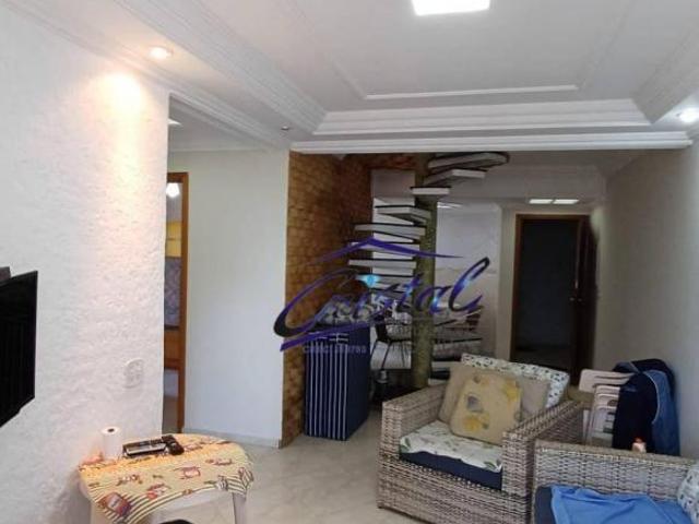 Cobertura com 2 dormitórios à venda, 140 m² por R$ 765.000,00 Guilhermina Praia Grande/SP