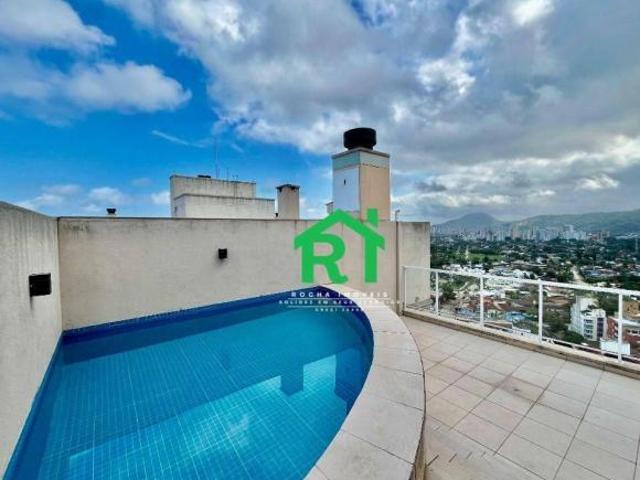 Cobertura com 2 dormitórios à venda, 140 m² por R$ 1.400.000 Enseada Guarujá/SP