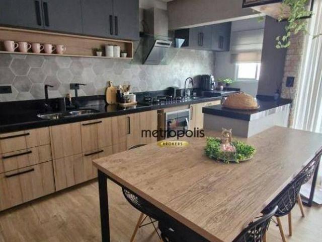 Cobertura com 2 dormitórios à venda, 158 m² por R$ 1.500.000,00 Santa Maria São Caetano do Sul/S