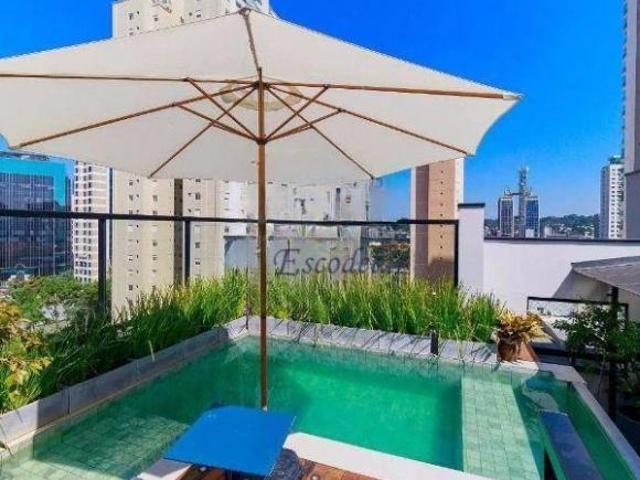 Cobertura com 2 dormitórios à venda, 160 m² por R$ 2.490.000,00 Brooklin São Paulo/SP