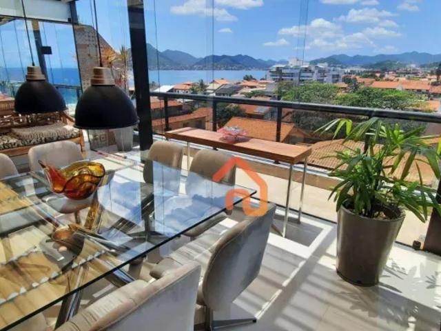 Cobertura com 2 dormitórios à venda, 170 m² por R$ 3.200.000,00 Piratininga Niterói/RJ