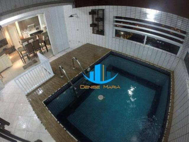 Cobertura com 2 dormitórios à venda, 171 m² por R$ 1.478.000,00 Pompéia Santos/SP