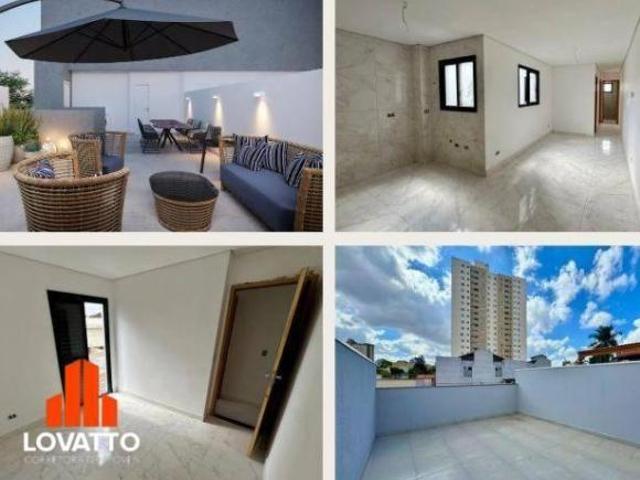 Cobertura com 2 dormitórios à venda Vila Guiomar Santo André/SP