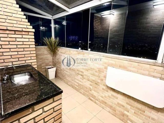 Cobertura com 2 dormitórios e Terraço Gourmet no Jardim Independência