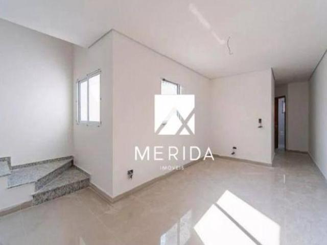 Cobertura com 2 dormitórios à venda, 90 m² por R$ 450.000,00 Vila Pires Santo André/SP