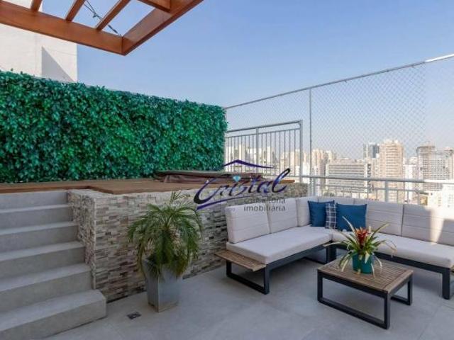 Cobertura com 2 quartos / suítes à venda, 154 m² Brooklin Paulista São Paulo/SP