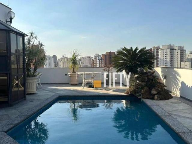 Cobertura com 3 dormitórios à venda, 472 m² por R$ 3.695.000,00 Moema São Paulo/SP