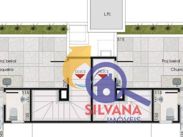Cobertura com 3 dormitórios à venda, 58 m² por R$ 829.000,00 Itapoã Belo Horizonte/MG