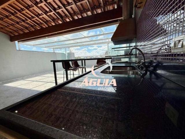 Cobertura com 3 dormitórios à venda, 70 m² por R$ 790.000,00 Vila Valparaíso Santo André/SP