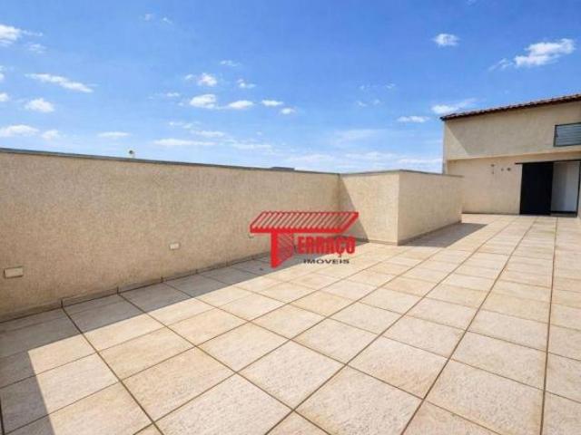 Cobertura com 3 dormitórios à venda, 75 m² Paraíso Santo André/SP