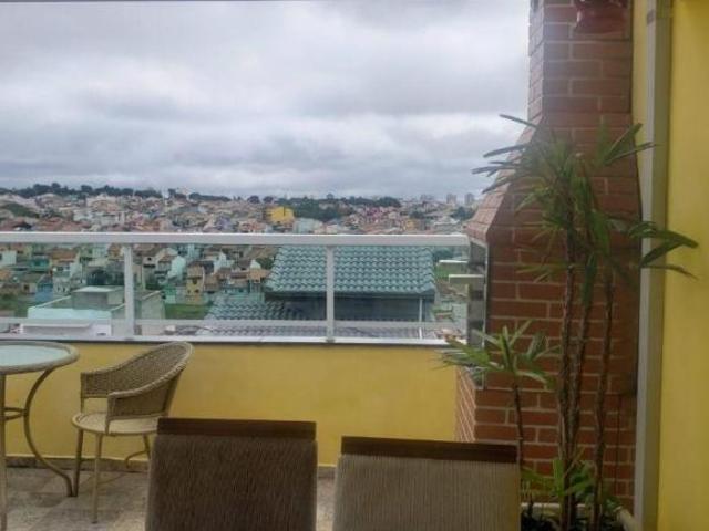Cobertura com 3 dormitórios à venda, 90 m² por R$ 375.000,00 Jardim Alvorada Santo André/SP