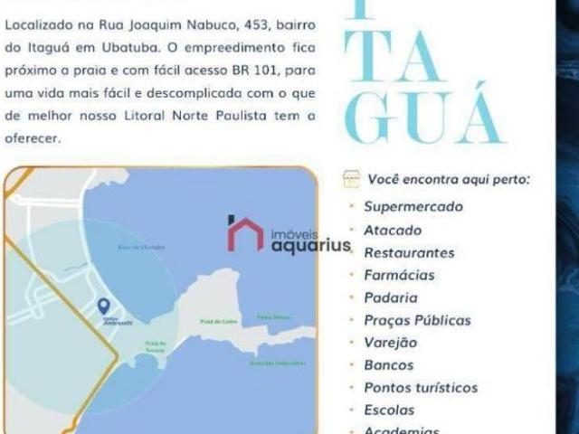 Cobertura com 3 dormitórios à venda, 102 m² por R$ 1.138.000,00 Itaguá Ubatuba/SP