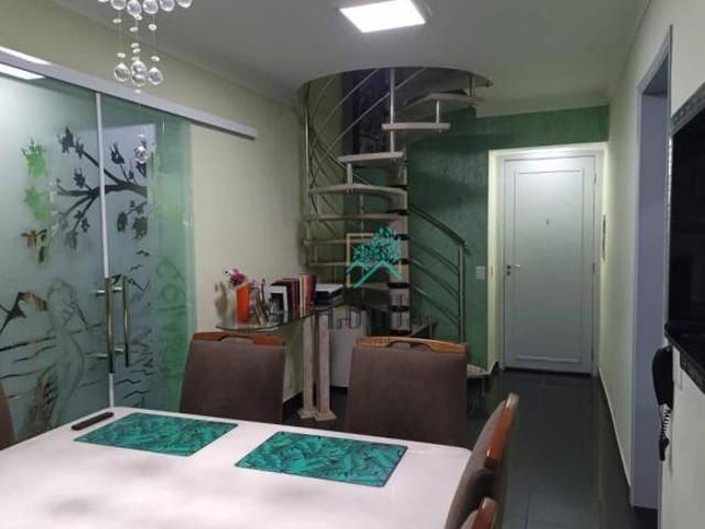 Cobertura com 3 dormitórios à venda, 103 m² por R$ 698.000,00 Casa Branca Santo André/SP