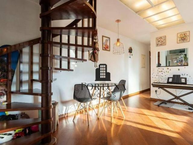 Cobertura com 3 dormitórios à venda, 107 m² por R$ 694.000,00 Vila Gumercindo São Paulo/SP