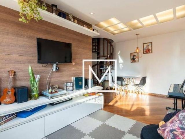 Cobertura com 3 dormitórios à venda, 107 m² por R$ 695.000,00 Vila Gumercindo São Paulo/SP