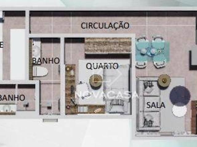Cobertura com 3 dormitórios à venda, 108 m² por R$ 808.300,00 Santa Mônica Belo Horizonte/MG