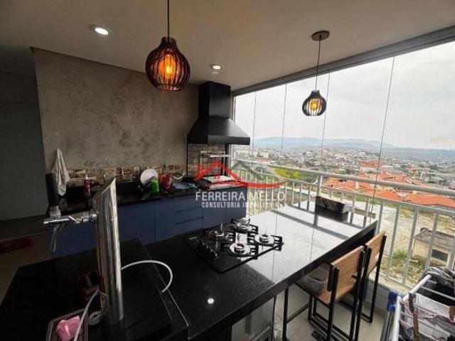 Cobertura com 3 dormitórios à venda, 111 m² por R$ 550.000,00 Vila Palmares Franco da Rocha/SP