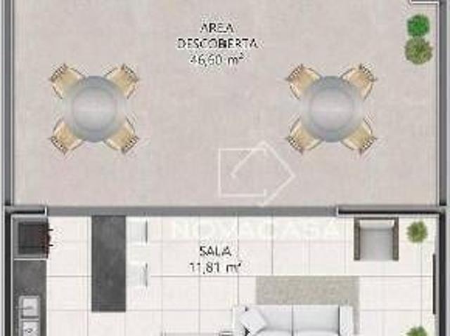 Cobertura com 3 dormitórios à venda, 115 m² por R$ 610.000,00 Názia Vespasiano/MG