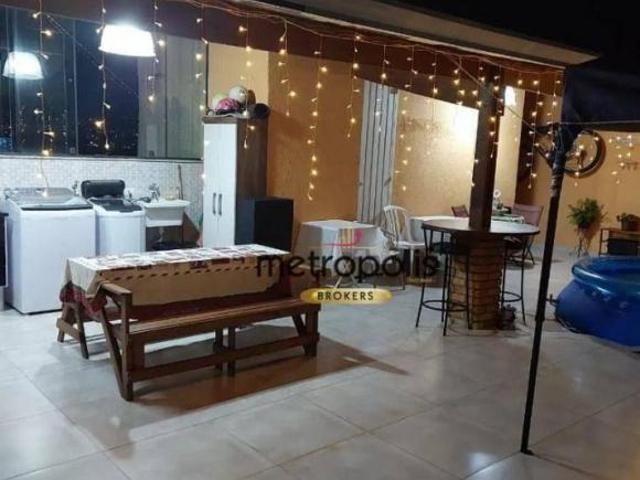 Cobertura à venda, 117 m² por R$ 395.000,00 Vila Mazzei Santo André/SP