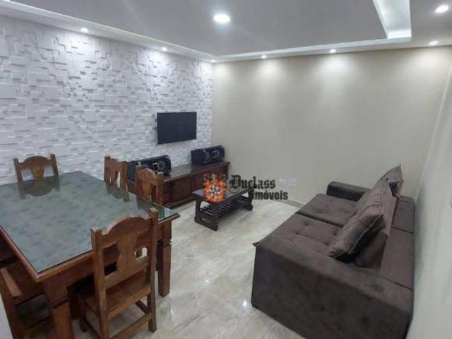 Cobertura com 3 dormitórios à venda, 124 m² por R$ 799.000 Vila Scarpelli Santo André/SP