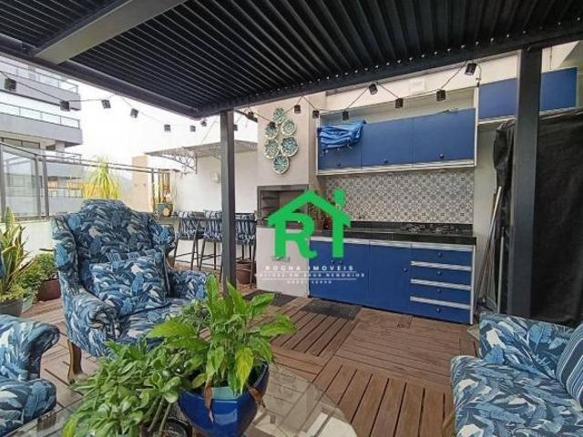 Cobertura com 3 dormitórios à venda, 125 m² por R$ 800.000,00 Enseada Guarujá/SP