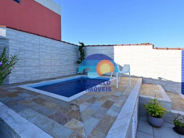 Cobertura com 3 dormitórios à venda, 127 m² por R$ 650.000,00 Balneário Três Marias Peruíbe/SP