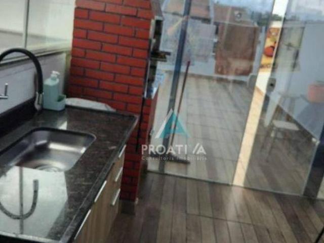 Cobertura com 3 dormitórios à venda, 130 m² Vila Pires Santo André/SP