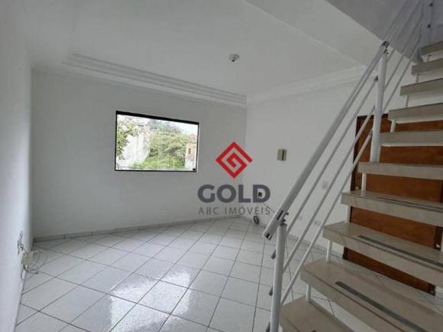 Cobertura com 3 dormitórios à venda, 130 m² por R$ 403.000,00 Vila Alto de Santo André Santo And