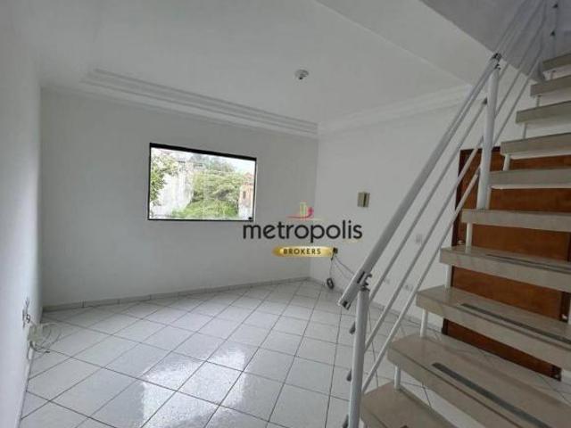 Cobertura com 3 dormitórios à venda, 130 m² por R$ 405.000,00 Vila Alto de Santo André Santo And