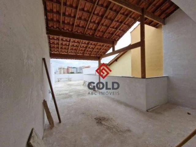 Cobertura com 3 dormitórios à venda, 133 m² por R$ 649.000,00 Paraíso Santo André/SP